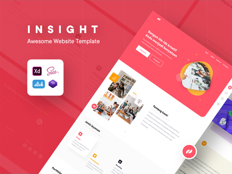 Insight - Awesome Website Template by Fetux Creative Lab ~ EpicPxls