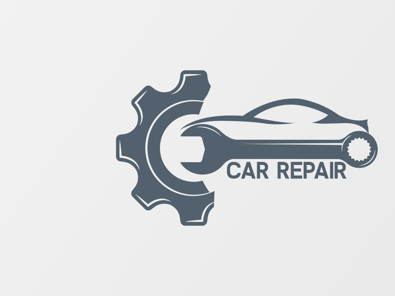 Creative Car Repair Logo Template. by Junaidaman24 ~ EpicPxls