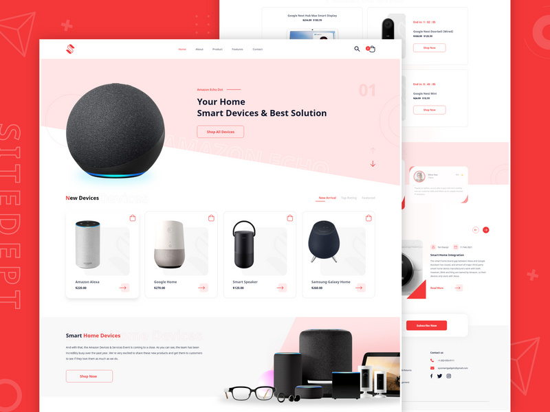 E-commerce Gadgets Web App Design by CMARIX Infotech ~ EpicPxls