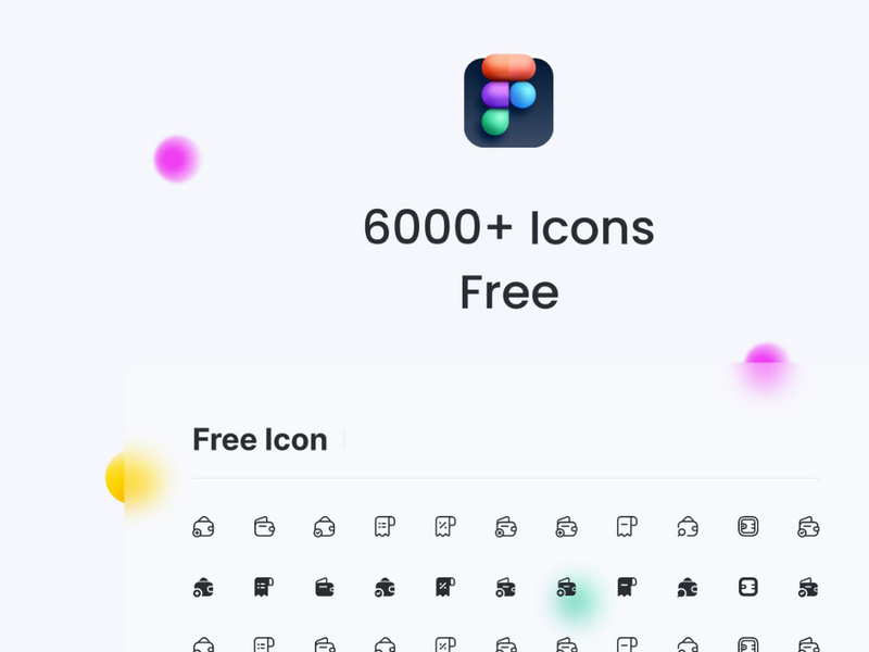 Free 6000+ Icons [Figma] by Amit Ambaliya ~ EpicPxls