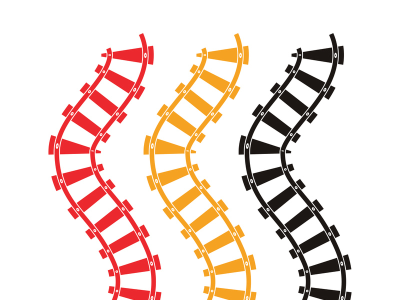 Train way icon vector for designer by Upgraphic ~ EpicPxls