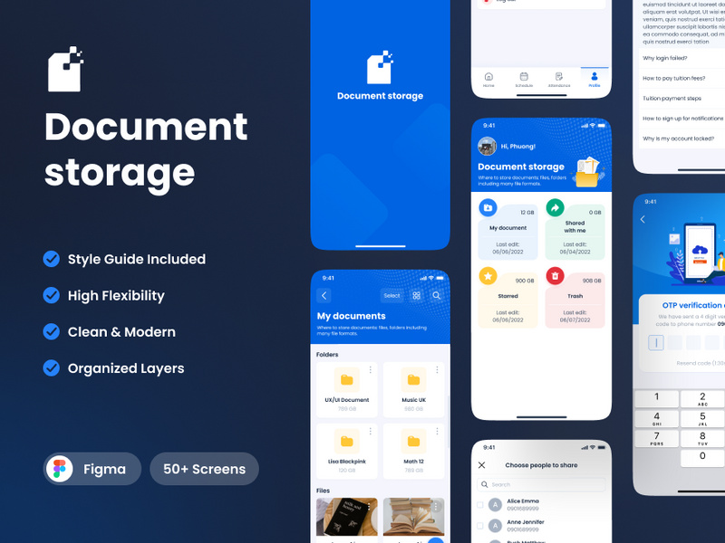 UI Document Storage by Phuongle662016 ~ EpicPxls
