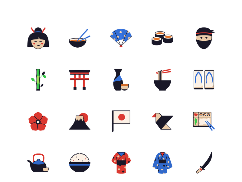 Osaka - 25 Japanese Icons by Matthew Skiles ~ EpicPxls