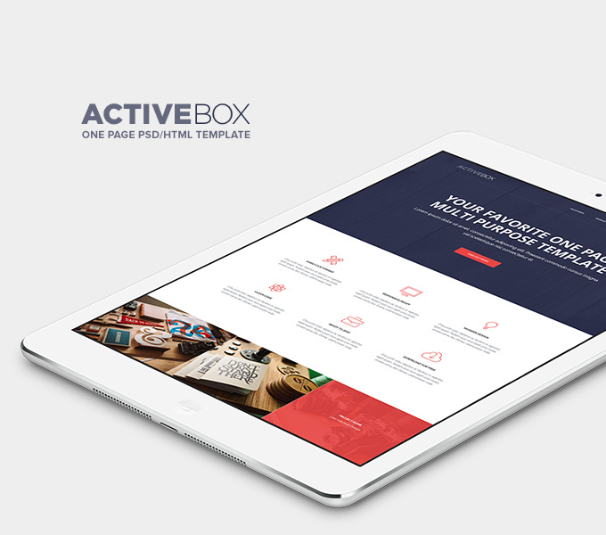 ActiveBox HTML Template by Kamal Chaneman ~ EpicPxls