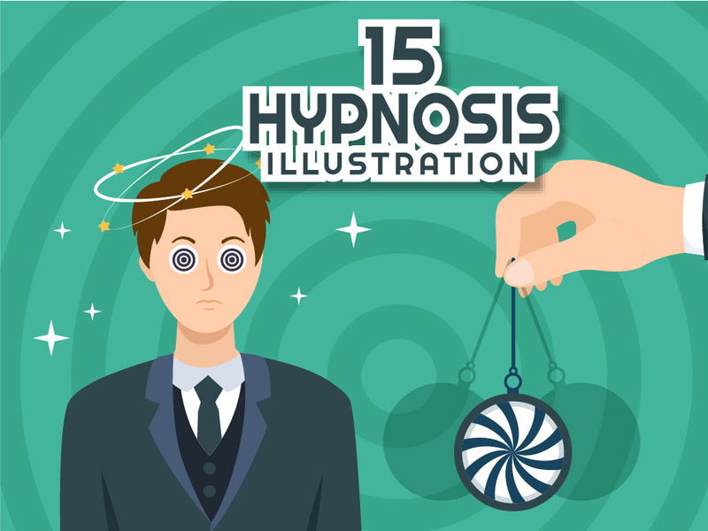 15 Hypnosis Design Illustration by denayuneep ~ EpicPxls