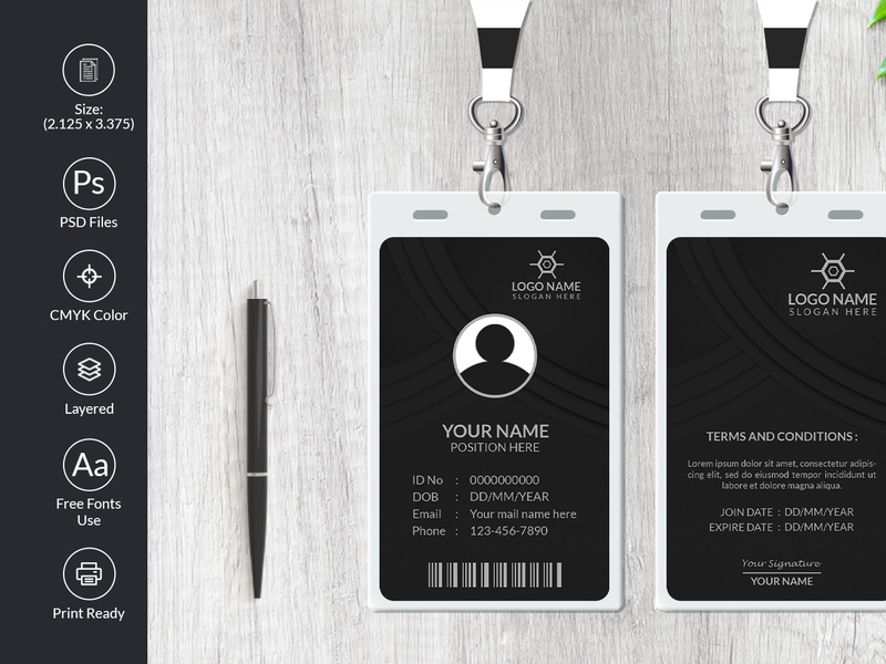 Luxury ID Card Design by Md Rony Ahmed ~ EpicPxls