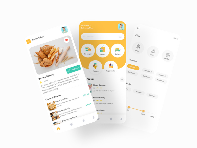 Shipping & Delivery App UI Kit by Design_GrapahMA ~ EpicPxls