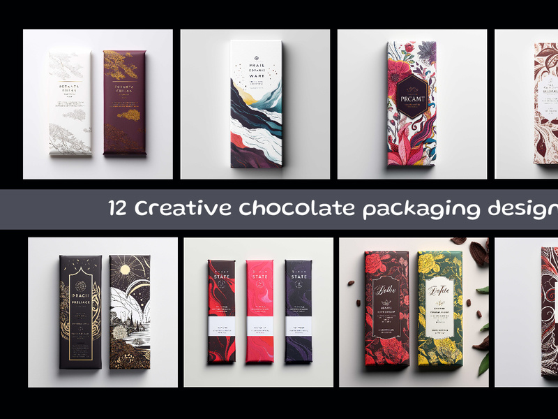 Creative chocolate packaging design by Samiraas8891 ~ EpicPxls