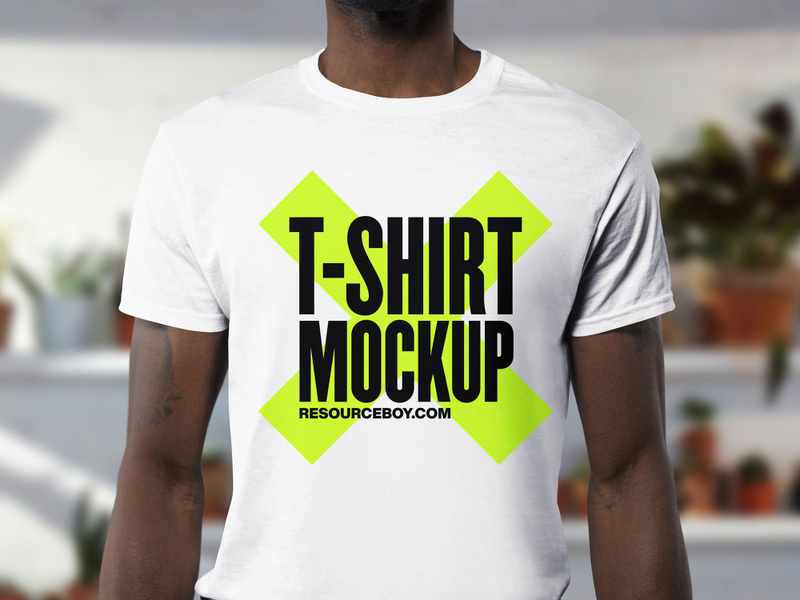 Free Men’s T-Shirt Mockup by Resource Boy ~ EpicPxls