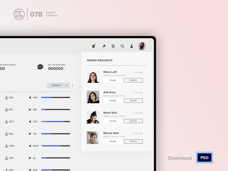 Pending Invitation | Daily UI challenge - 078/100 by George ~ EpicPxls