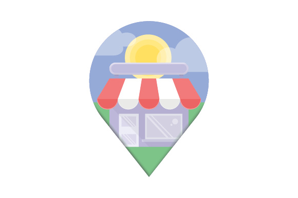 Point shop logo template illustration by Gold_Finch_Studio ~ EpicPxls