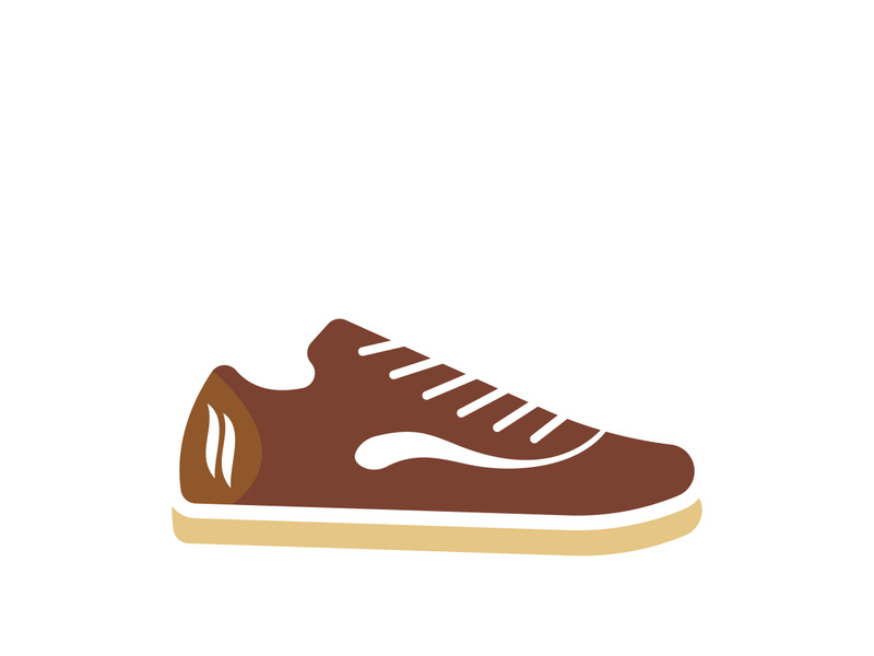 Icon shoe logo concept vector sneaker template shoes shop ~ EpicPxls
