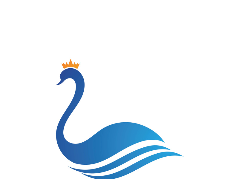 Swan logo Premium and symbol Vector by Upgraphic ~ EpicPxls