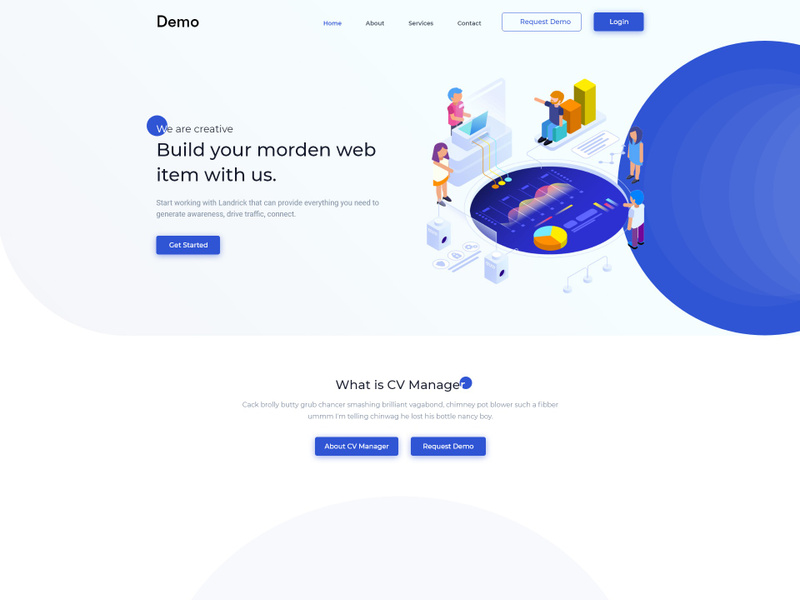 Creative-Agency-UI-Template by Rony204320 ~ EpicPxls