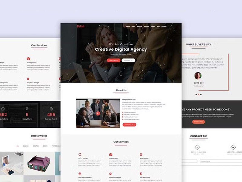 Multipurpose HTML Template by Mourithemes ~ EpicPxls