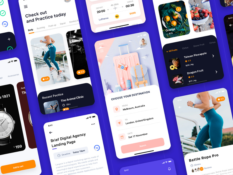 Lithium - Multipurpose Card-based UI Kit by Freeslab88 ~ EpicPxls