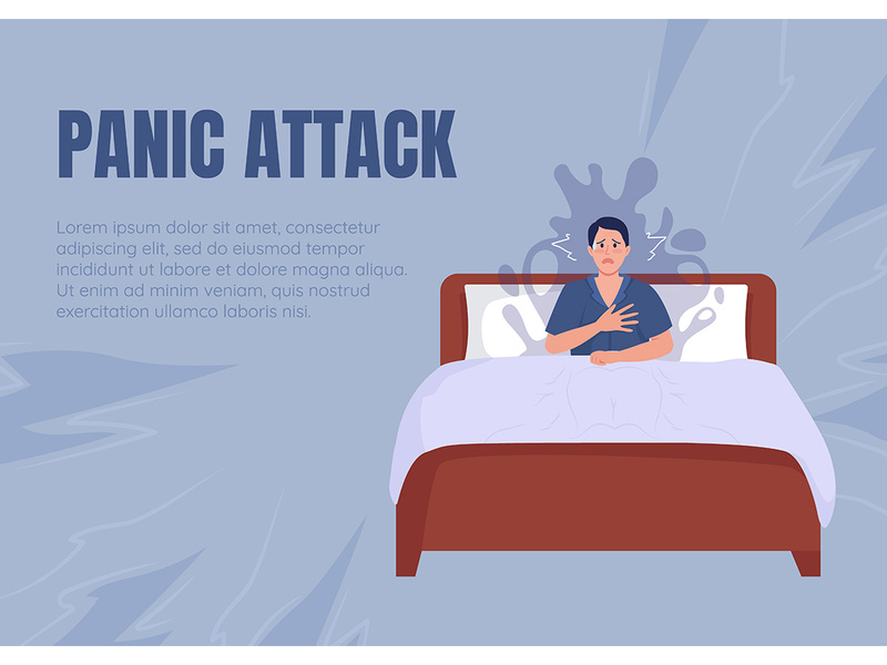 Panic attack banner template by The Img ~ EpicPxls