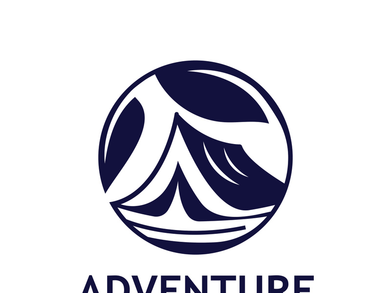 Adventure nature logo design image travel and outdoor ~ EpicPxls