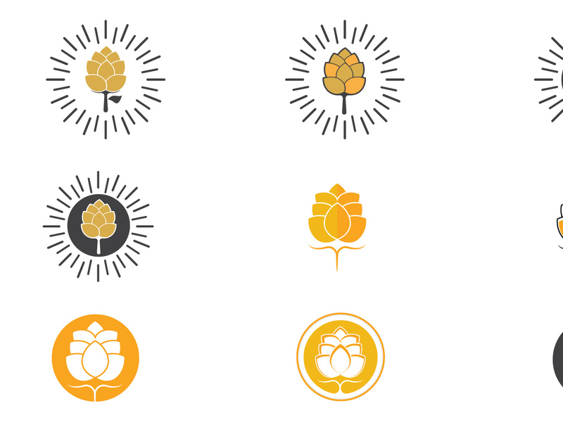 Beer logo and symbol vector by Upgraphic ~ EpicPxls