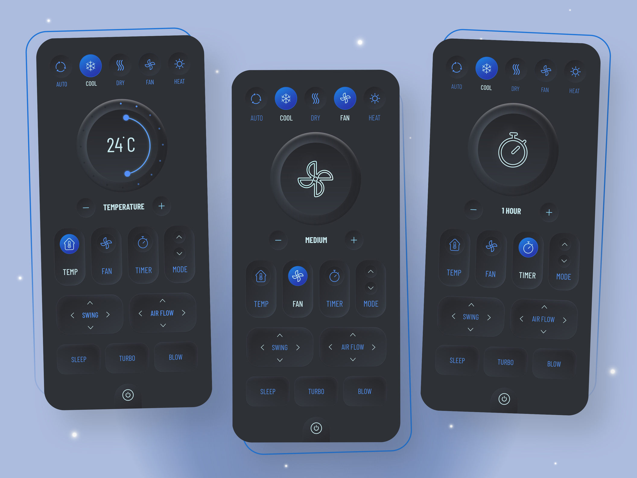 智能远程应用程序设计(Smart Remote App Design) - ui老爸_优质的ui模板和素材下载站