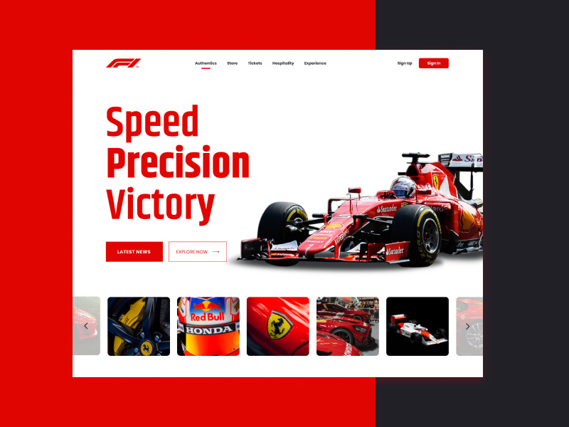 F1 Formula Racing Hero Design by Sohailfreelancer61 ~ EpicPxls