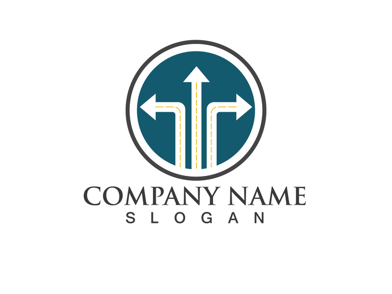 way logo and symbol Vector Illustration design by Upgraphic ~ EpicPxls