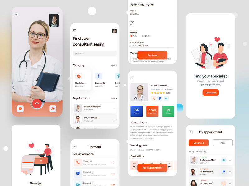 Medical Mobile Applications Design by dotpixel-agency ~ EpicPxls