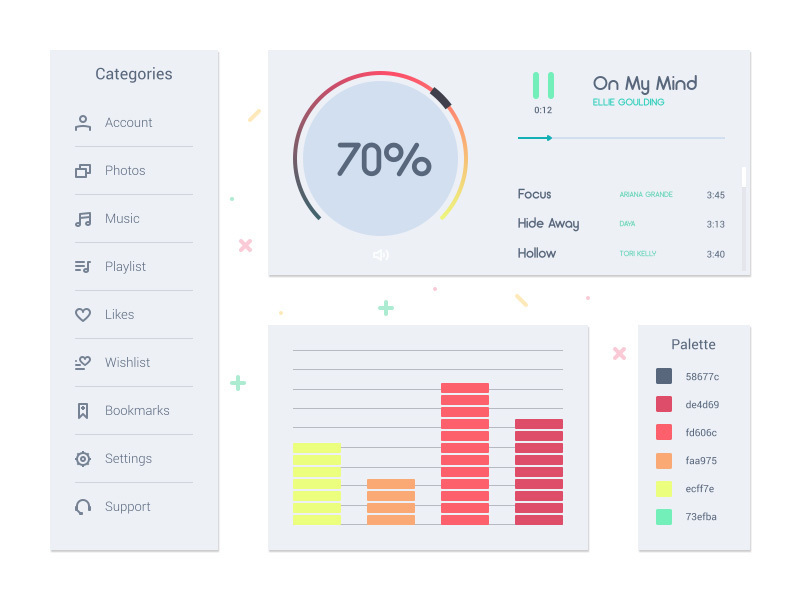 Firework UI Kit by EpicCoders ~ EpicPxls